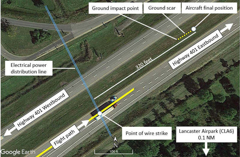 TSB releases likely cause in December Highway 401 plane crash ...